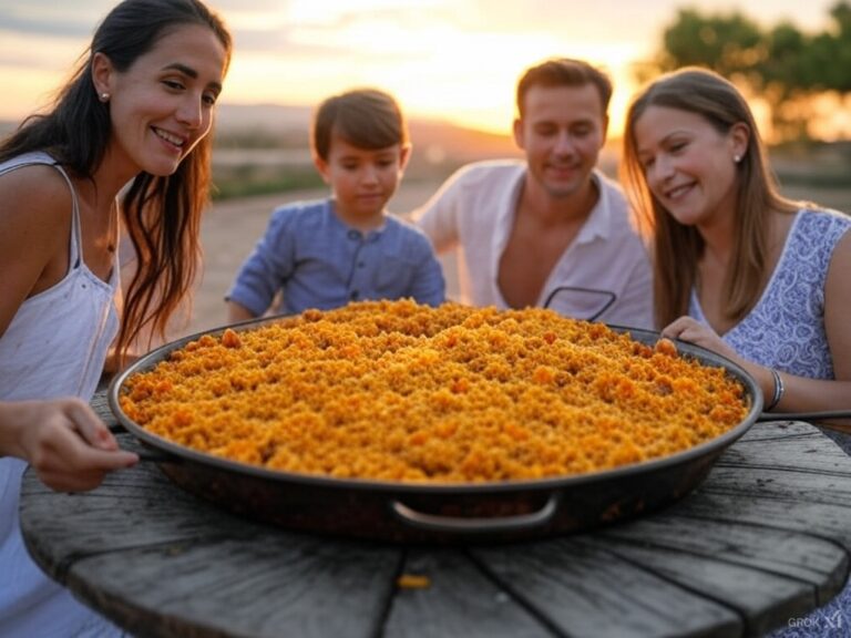 La historia de la paella según Grok: Un plato que nació en la huerta y ...